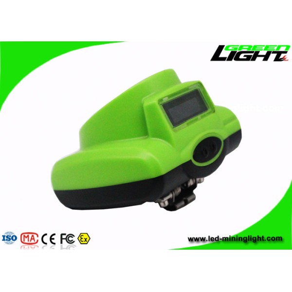 Quality IP68 Waterproof Coal Mining Lights , 13000 Lux Rechargeable LED Mining Cap Lamp for sale
