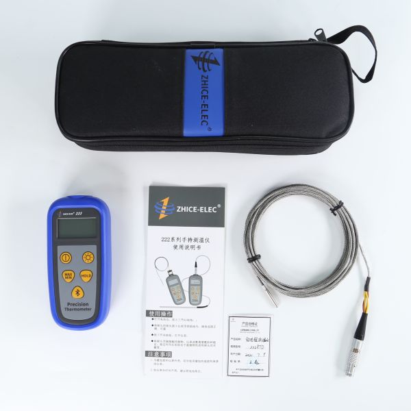 Quality Industrial Single Channel PT100 PT1000 Handheld RTD Thermometers with High for sale