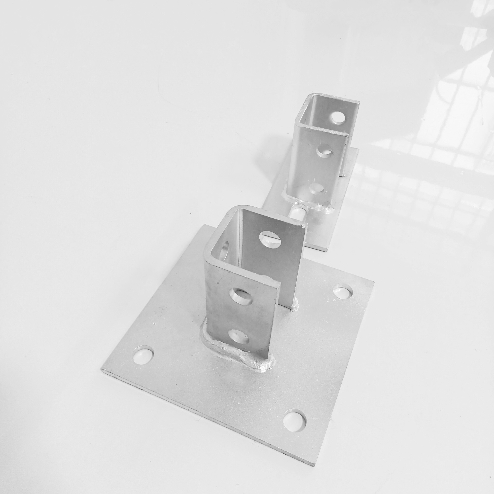 3MM Zinc Plated Strut Channel Fittings Hot Dip Galvanized Unistrut ...