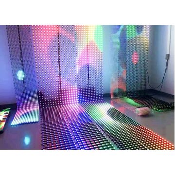 Quality P10 Outdoor Waterproof Led Video Curtain Display , Led Curtain Stage Backdrop for sale