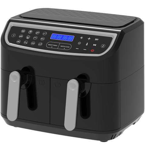 Quality Dual Basket Air Fryer Visible Transparent Window Two Zone Technology for sale