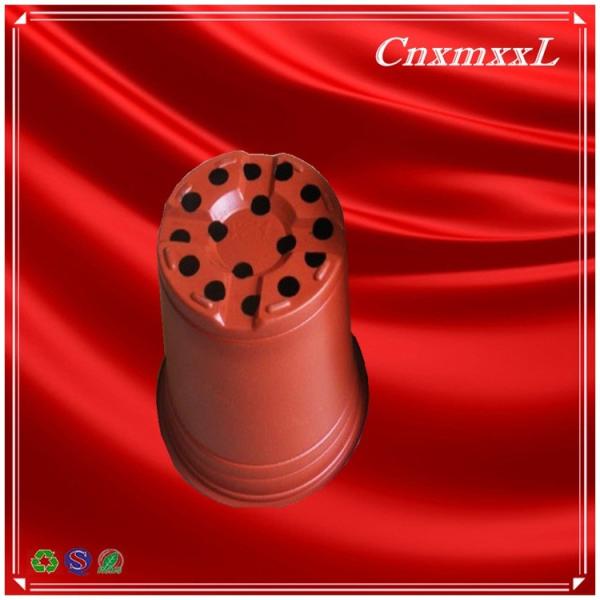 Quality Degradable Polymers Blister Small Plastic Flower Pots For Plant for sale