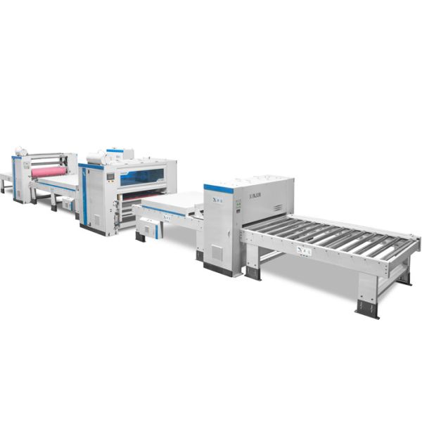 Quality MDF Board PUR Hot Melt Flat Lamination Machine 1-14m/Min for sale