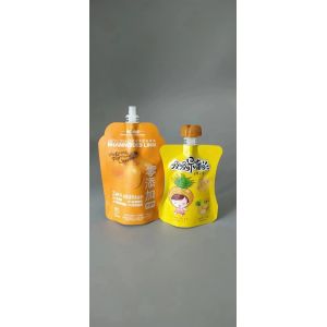 Quality Eco Friendly Composite Plastic Bag BOPP / PETAL / CPP Suction Nozzle Bag for sale
