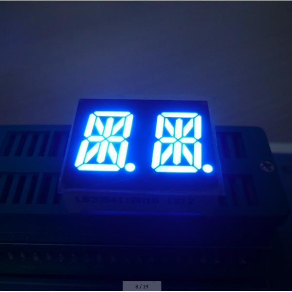 Quality 0.54" Alphanumeric LED Display Dual Digit 2 X 7 Segment Common Anode Ultra for sale