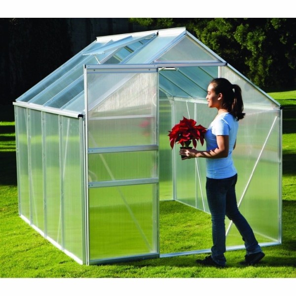 Quality Pressure Treated Heat Treated Aluminum Greenhouse for Plant Protection for sale