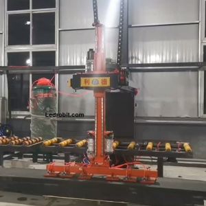 Quality PLC Controlled Customized Loading and Unloading Machine with Emergency Stop for sale