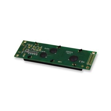 Quality LCD2002 2002A 20x2 LCD Display Module Blue Screen White Dots Green PCB for sale