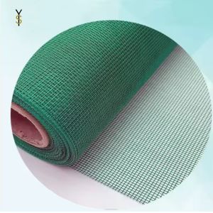 Quality Fire Resistant Insect Screen Mesh Roll Green Fiberglass Mosquito Net Roll Anti for sale