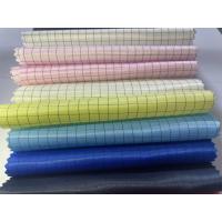 Quality Polyester / Cotton Anti Static ESD Fabrics White 100d*100d for sale