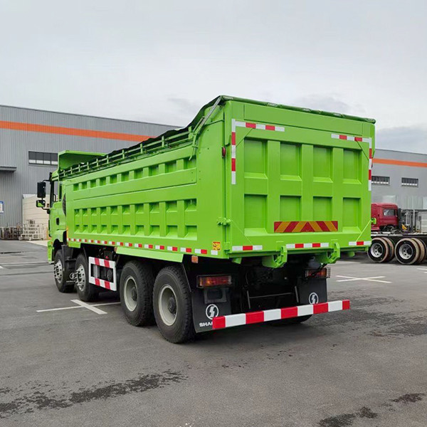 Quality Notch F3000 8X4 Left Driving Dump Trucks for Heavy Machine 10 Tires 351-450hp for sale