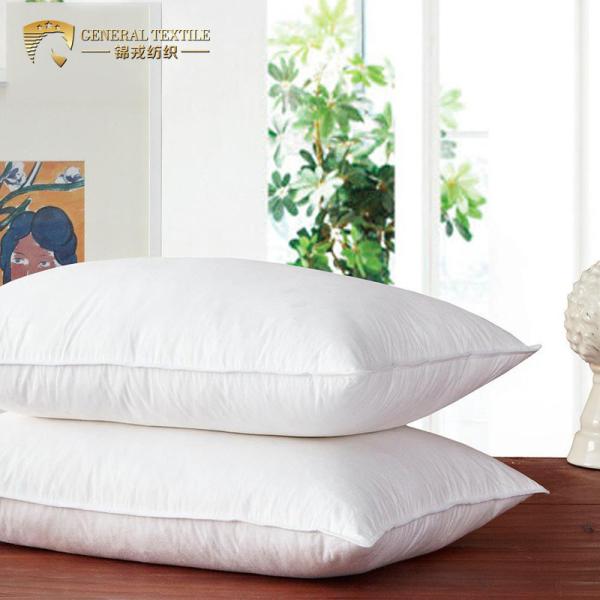 Quality Customized Luxury King Size Pillows Standard Anti Static With Microfiber Filling for sale