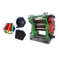 Quality 4 Roll Rubber Calender Machine 450x1400 For Tire Industry for sale