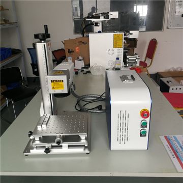 Quality Mini Desktop Portable Laser Marking Machine For Metal for sale