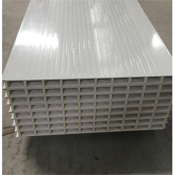 Quality Wall Roof Glass Magnesium Board Rockwool Sandwich Panel 50-100mm for sale