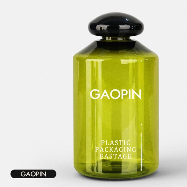 Quality 150ml Green Pet Plastic Bottle For Mouthwash Empty QS certification for sale