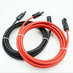 Quality Fire Resistant PV Solar Cable Wire PV-1X4mm2 XLPE / XLPO Jacket for sale