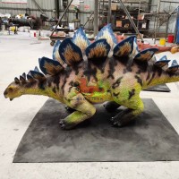 Quality New Realistic Animatronic Remote Control Walking Robot Dinosaur Stegosaurus Robot Dog for sale