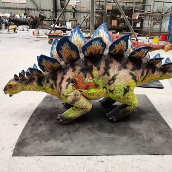 Quality New Realistic Animatronic Remote Control Walking Robot Dinosaur Stegosaurus for sale