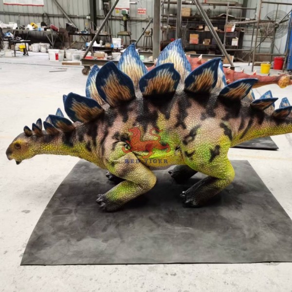 Quality New Realistic Animatronic Remote Control Walking Robot Dinosaur Stegosaurus Robot Dog for sale