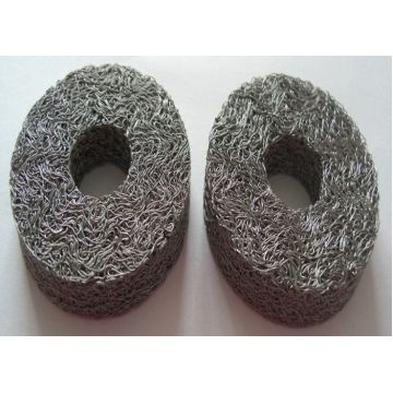 Quality SS304 SS316 Compressed Knitted Wire Mesh Gaskets For Shock Absorption for sale