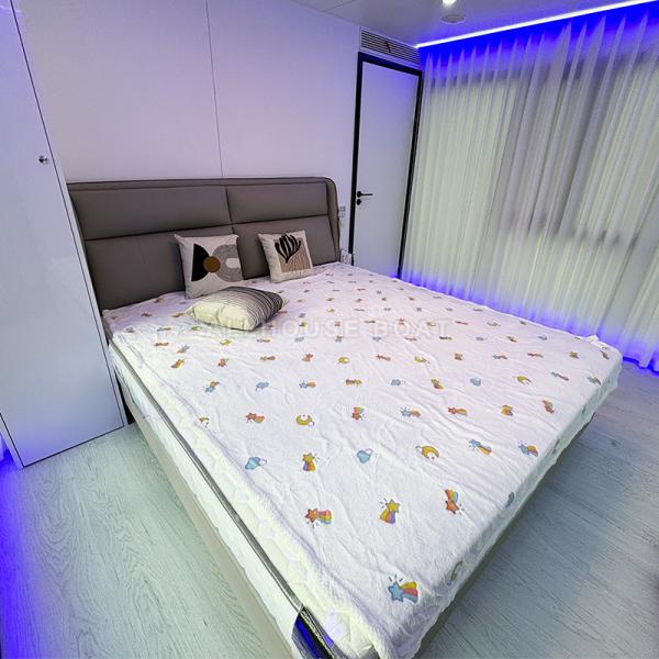 Quality 11.5m Length Aluminum Construction Double Deck Houseboat with Removable Upper for sale