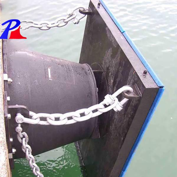 Quality Standard Size Cone Rubber Dock Fender System for Berth Customized Size in Black for sale