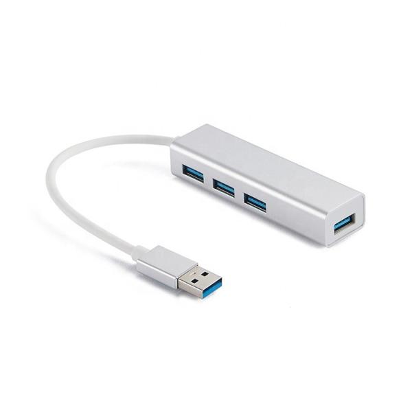 Quality Tablet Desk Computer Aluminum Alloy Usb 3.0 Desktop Hub for sale