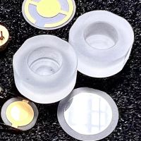 Quality Piezoelectric Quartz Endcap For Thickness Shear Mode Pressure Sensing for sale