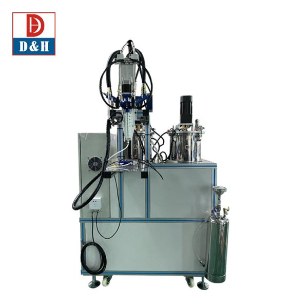 Quality Self-Clean 2K Silicone Epoxy PU AB Resin Mixing Machine for Meter Mix and Dispensing for sale