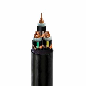 Quality Three Core PO Sheathed MV Power Cable , XLPE LSZH Cable Copper Conductor for sale