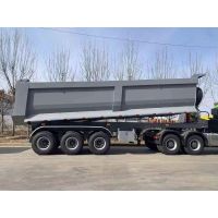 Quality 35cbm 60 Tons Tri-Axle Hydraulic Rear Dump Semitrailer with ISO 005 Certified for sale