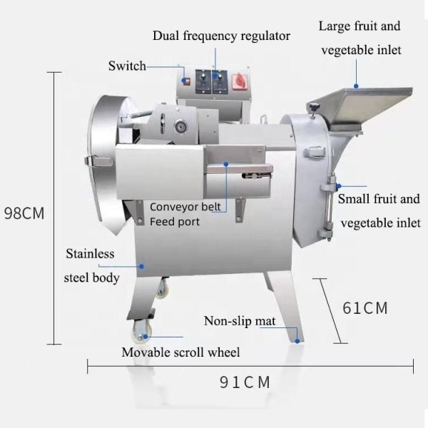 Quality no rust durable Automatic Vegetable Cutting Machine For Spinach Lettuce Cabbage for sale