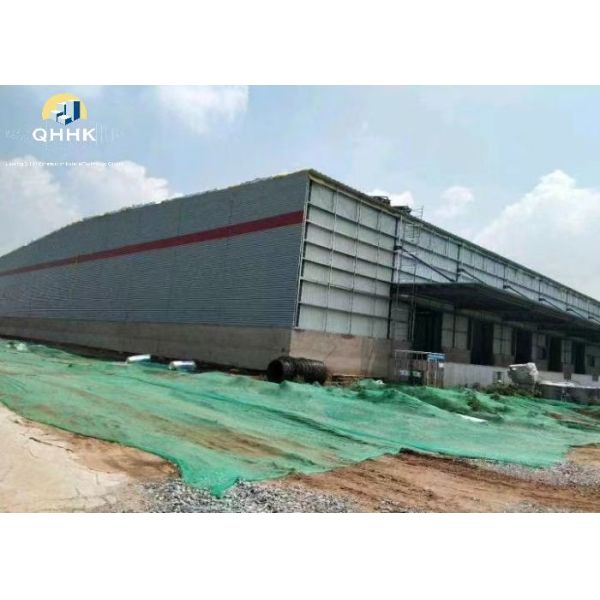 Heavy Duty Multi Span Steel Buildings , Steel Frame Multi Storey ...