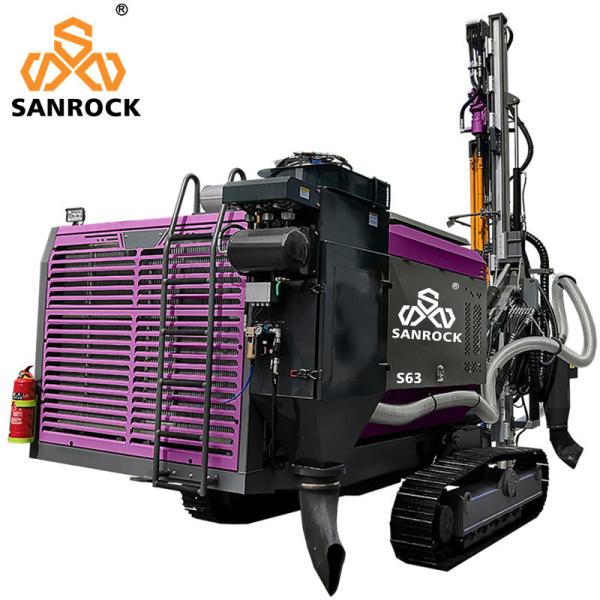 Quality Surface Blast Hole Drilling Machine With Dust Collection System Mining Hydraulic for sale