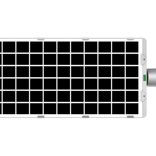 Quality LED Solar Street Light 40W 6000lm IP65 Motion Sensor And Adjustable Panel for sale