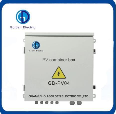Quality 1000V 4 Channel Steel Solar PV Combiner Box Plastic Solar Panel String Box for sale