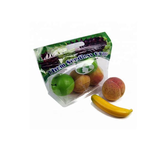 Quality BOPP / CPP Fresh Plastic Vegetable Packaging Bag With Vent Holes for sale