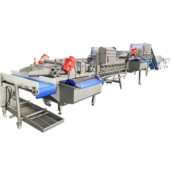 Quality Automatic 4.8kw 1500kg/H Fruit Vegetable Washing Machine for sale