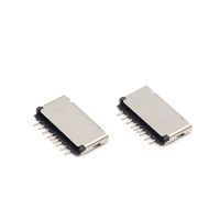 Quality Shorten Type UL94V-0 Micro SD Card Socket Middle Pin 1.5h TF Card Socket for sale
