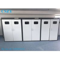 Quality 900X450X1800mm All Steel Lab Gas Cylinder Storage Cabinet for 2 Bottles for sale