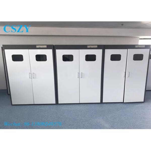 Quality 900X450X1800mm All Steel Lab Gas Cylinder Storage Cabinet for 2 Bottles for sale
