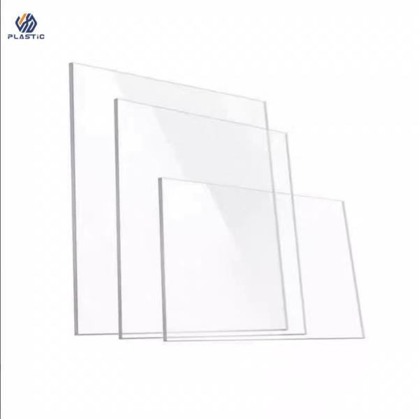 Quality Cast Transparent Acrylic Sheet 4x8ft 5x10ft With 94% Light Transmission for sale