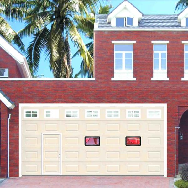 Quality Automatic Steel Insulated Sectional Garage Door for sale