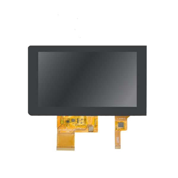Quality LED Backlight 5 Inch TFT LCD Monitor ST7262 Driver IC White 800 X 480 TFT for sale