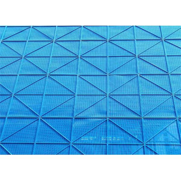 Quality 1.5mm-10mm Aperture Construction Site Screens Perimeter Scaffolding Screen for sale