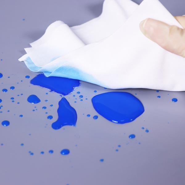 Quality 9*9 100pcs105g Disposable Cleaning Wipes Polyester Microfiber Wipe for cleanroom for sale