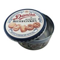 Quality Halloween Cookie Tins Embossed Biscuit Tin Cookie Containers Wholesale Cookie for sale