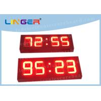 China Large Display Digital Countdown Timer , Railway Station Electronic Countdown Clock factory