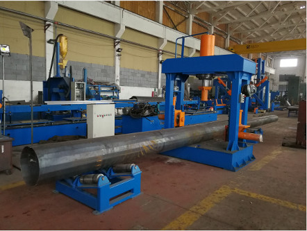 Quality High Mast Pole Assembly&Straightening Machine HJZ-800 for sale